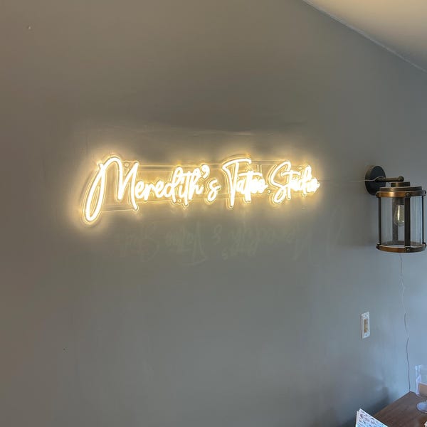 Classy and Catchy Custom Neon Sign Aesthetic Wall Decor Customized LED ...