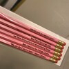 Pastel Pink Custom Pencils, Personalized Pencils, Engraved Pencils ...