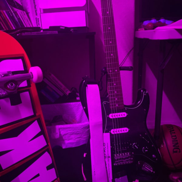 Kurt Cobain Nirvana Strat Guitar Sticker Beautiful as a Rock in a Face ...