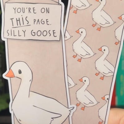 Bumble Bee Bookmark Illustrated Bookmarks Spring Summer Bookmarks Cosy ...