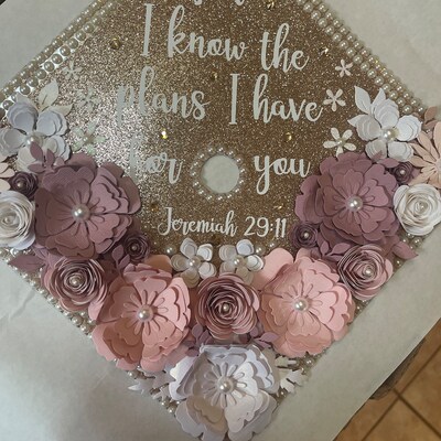 Custom Graduation Cap Topper Personalized Grad Cap Senior Class of Gift ...