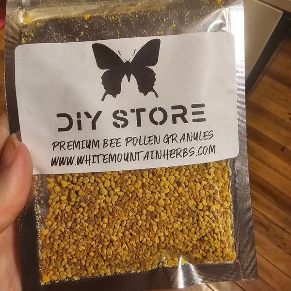 Bee Pollen Wild Crafted Raw ~ Granules ~ All Natural Edible - Etsy