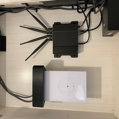 Starlink Router Wall Mount 3D Printed Plastic White Fast Free Priority ...