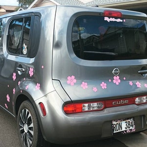 Butterfly Flourish Car Decal, Car Livery, Flower Decals, New Car Gift ...