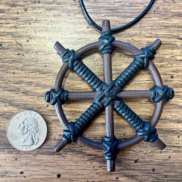 Conan the Barbarian Wheel of Pain Necklace - Etsy