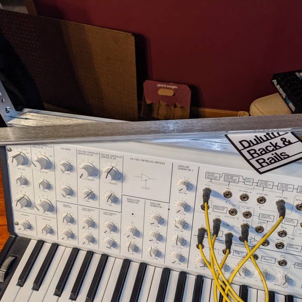 Eurorack Modular Rails (pair) Vector - Custom Length - DIY Synthesizer ...