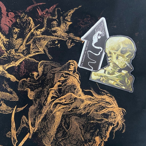 Hare and Swords Patch // Medieval Emblem Art Printed on Canvas for Jackets and Wall Art - Etsy