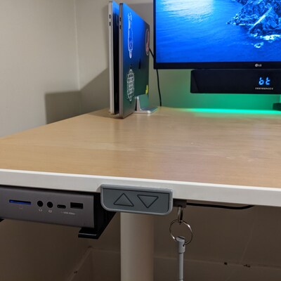 Under Desk or Wall Mount for Caldigit TS3 Plus Dock With Mounting ...