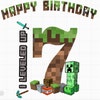 Minecraft Birthday Shirt - Custom Request - Etsy