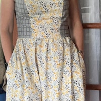 Long Sleeve A Line Sewing Pattern Dress Digital PDF Pattern US Sizes 2 ...