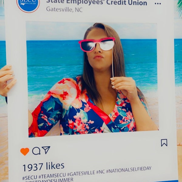 Personalized Selfie Frame, Instagram Selfie Frame, Graduations Parties ...