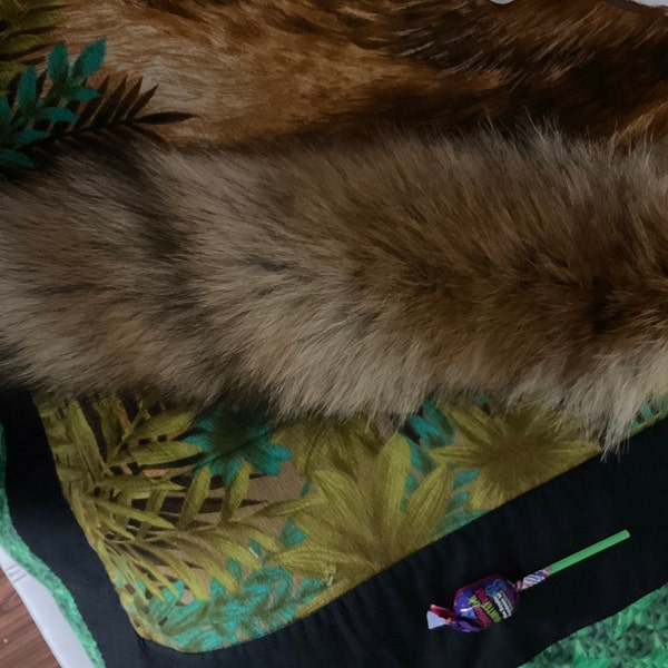 Fox Tail Red Fox Tails Costume Cosplay Therian Tail Mask Therian Gear ...