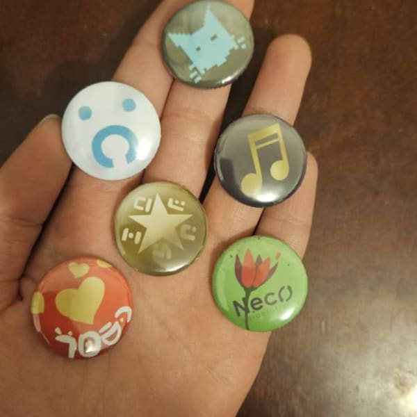 FFXIV Minion Face Button Badges - Meme Goobbue, Piassa, Namazu, Fat Cat ...