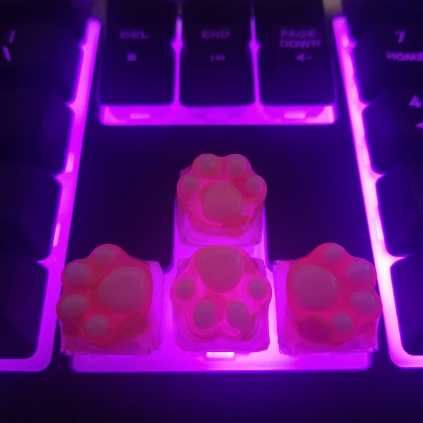 Keyboard Key Cap Resin Mold-oem Cat Claw Keycap Mold-mechanical Gaming ...