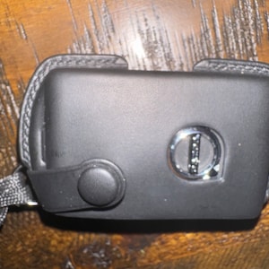 Personalized Volvo Leather Key Fob Cover, Volvo Remote Key Fob Case ...