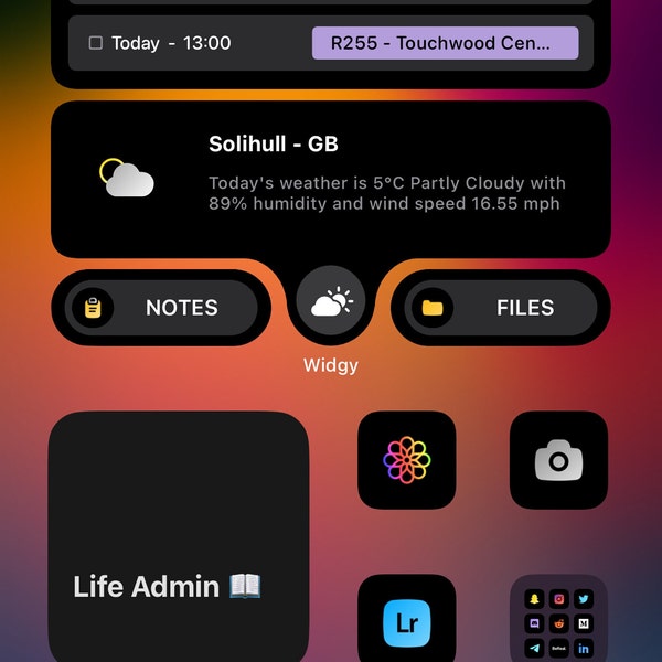 Icon Pack Pastel Chroma Ios 17 | Gradient Border | 650+ Icons | 10 ...