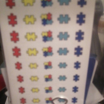 Autism Awareness Nail Art Autism Nail Decals Autism - Etsy