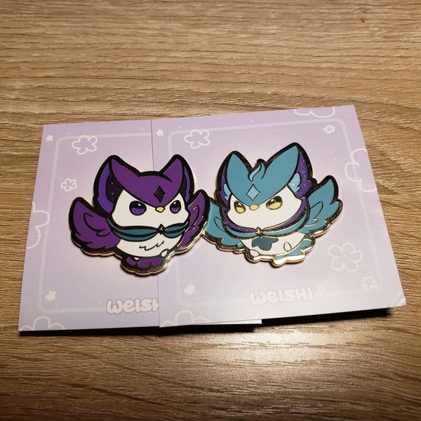 Little Legends Enamel Pin Dango Riku Saki Hushtail Featherknight ...