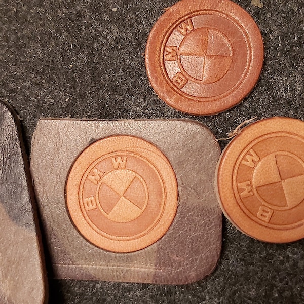 Delrin Leather Stamp: BMW Car Logo - Etsy
