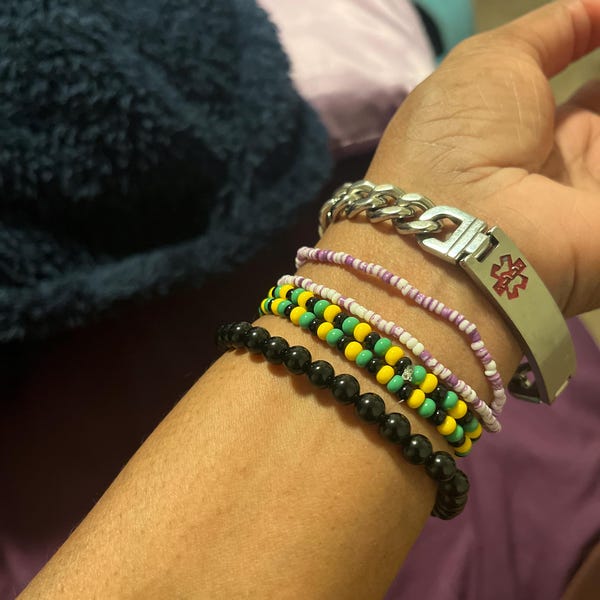 DR Congo Flag Bracelet | Congo Bead Bracelet | DR Congo Gift | DR Congo ...