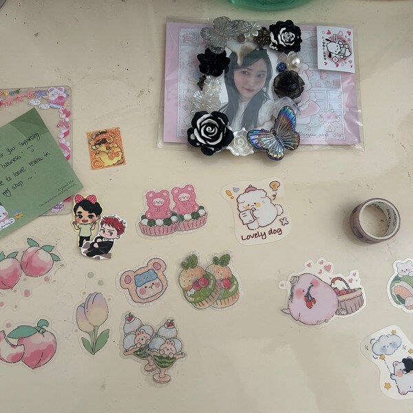 Custom Decoden Toploader, Kpop Decorated Toploader, Creamglue Lovely ...