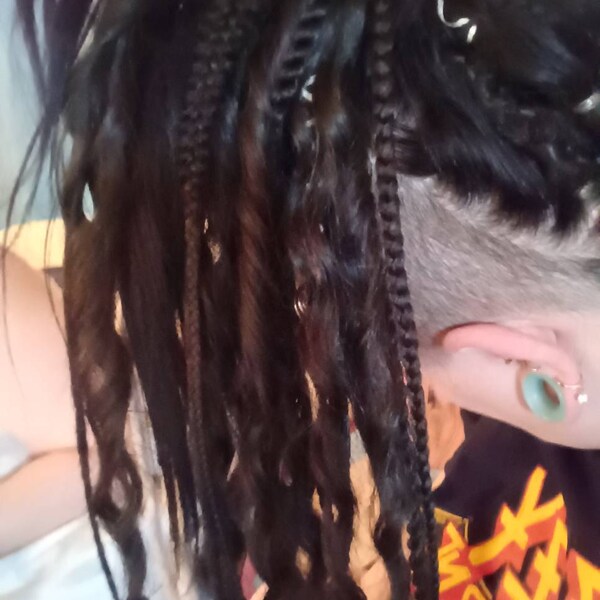 Boho Dreadlocks| Mix of Double Ended Dreadlocks| Full Set| Light Brown ...