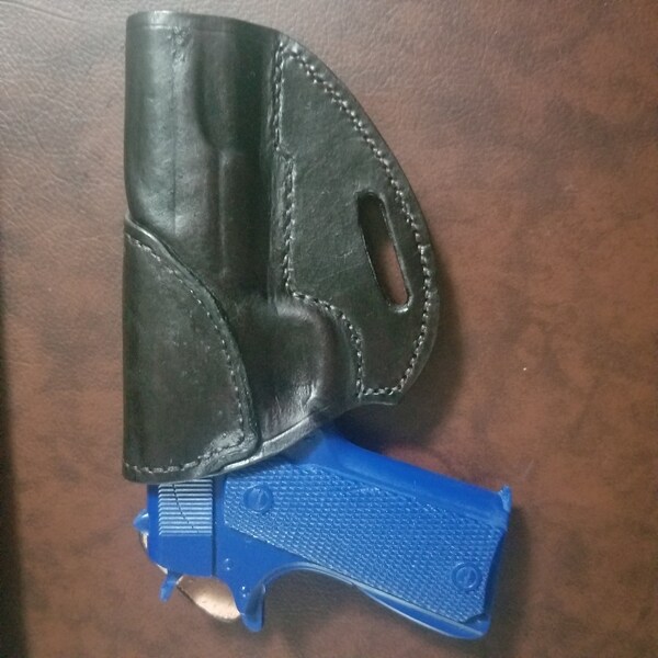 PDF Digital Pattern - 1911 - 5" Avenger Style Leather Holster Pattern ...