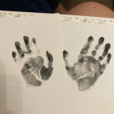 No-touch Inkless Baby Hand and Footprint Kit Painless Perfect Prints ...