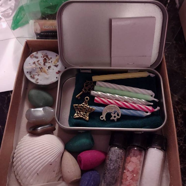 Travel Altar/ Altar on the Go/ Small Altar/ Mini Altar/ Closet Witch ...