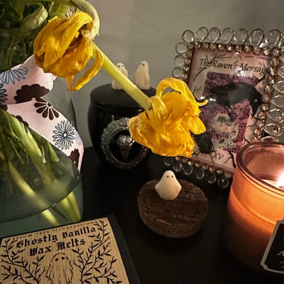 Ghostly Vanilla Soy Wax Melts Gothic Wax Melts, Ghost, Ghosts, Witchy ...