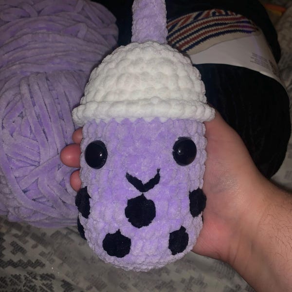 No-sew Pattern, Crochet Pattern, Crochet PDF, No-sew PDF, Crochet Boba ...