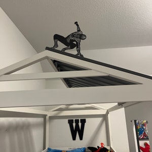 Spider-man Silhouette Shelf / Wall Decor - Etsy