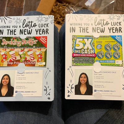 SET of Wishing You a LOTTO Luck in the New Year Mailer W/ Envelope ...