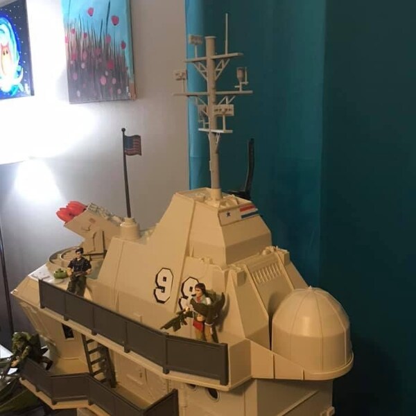 Custom 3D Printed GI Joe Defiant Radiator Part - Etsy