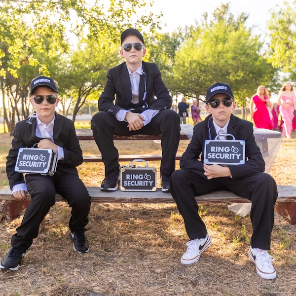 RING SECURITY Ultimate Package, Ring Bearer Box Set, Ring Bearer ...