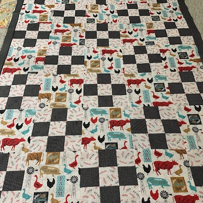 Downloadable Nine Plus One 3 Yard Quilt Pattern - Etsy Canada