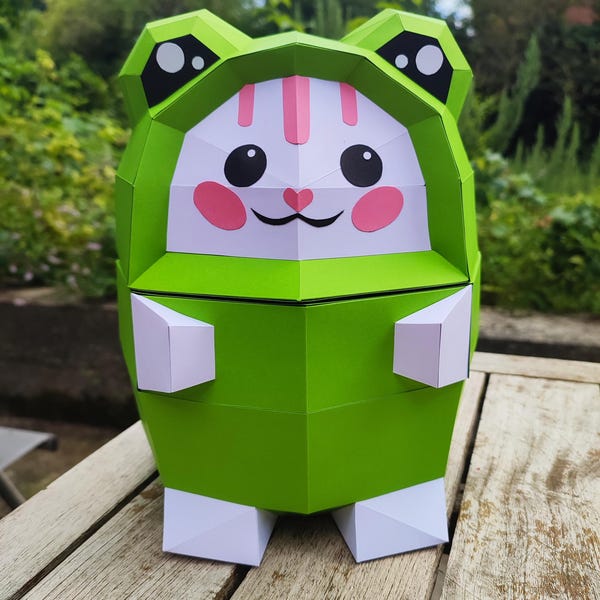 KING PENGUIN BOX Papercraft Templates Pdf, Dxf and Svg - Etsy