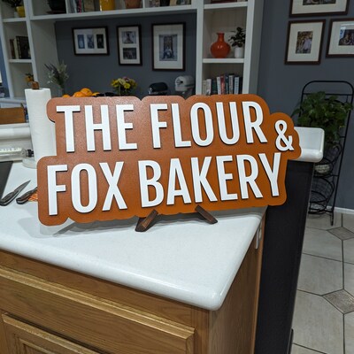 Wooden Business Sign, Custom Wooden Sign, Cut Out Sign, Personalized ...