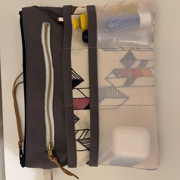 Purse Organizer, PDF Sewing Pattern, Instant Download, Zipper Pouch ...