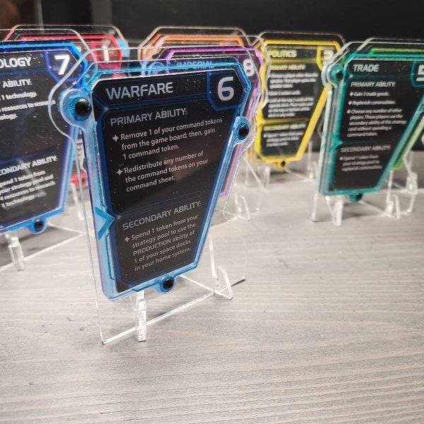 Strategy Card Stands for Twilight Imperium 4! - Etsy