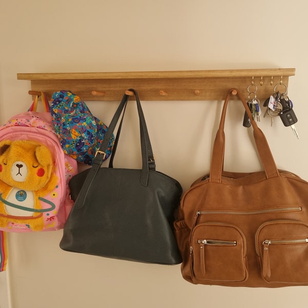 CALLI - Entryway Organiser, Hallway Shelf Wooden Shelf, Book Shelf ...