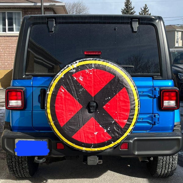 Custom Spare Tire Cover With Camera Hole - Waterproof Tire Cover From ...
