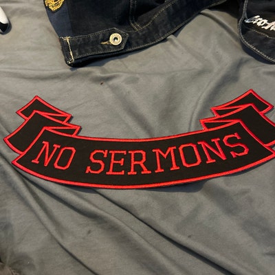 Motorcycle Patches Rocker Patch Set Iron on Custom Back Patch ...