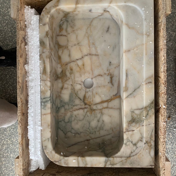 Travertine Marble Coffee Table, Custom Order Coffee Table, Natural ...