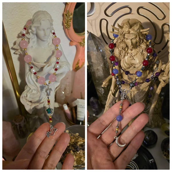 Small Jupiter Prayer Beads: Roman God of the State, Lightning, Law, and ...