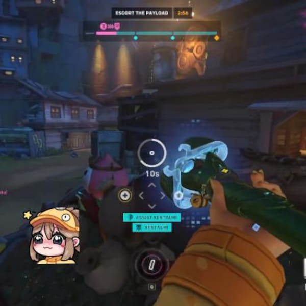 Overwatch Honey Bee Mercy This is Fine Emote / Twitch / Discord - Etsy