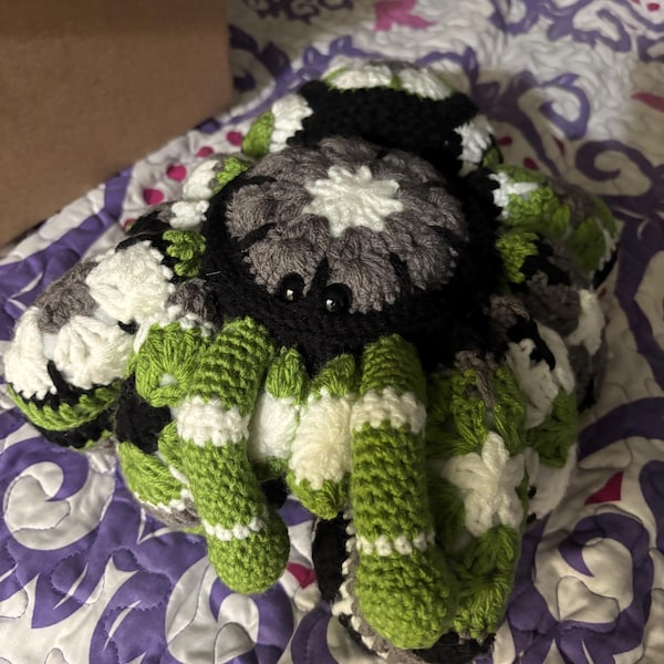 Crocheted Baby Tarantula - MADE TO ORDER - Crocheted Spider - Custom ...