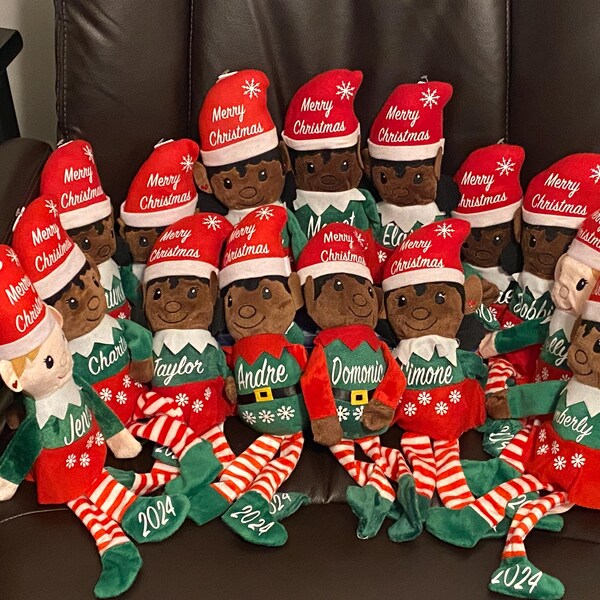 Personalized Christmas Elf, Stuffed Elf, Stocking Stuffer ...