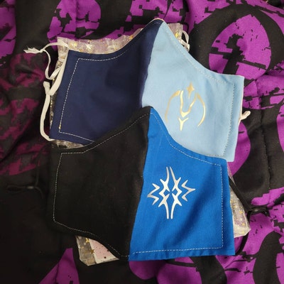 KDA All Out Akali Tiger Helmet HTV Face Mask made to Order - Etsy