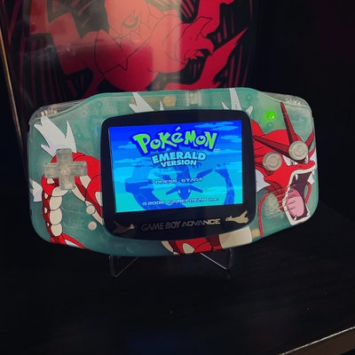 Pokemon Shiny Red Gyarados Custom Nintendo Gameboy Advance Shell ...